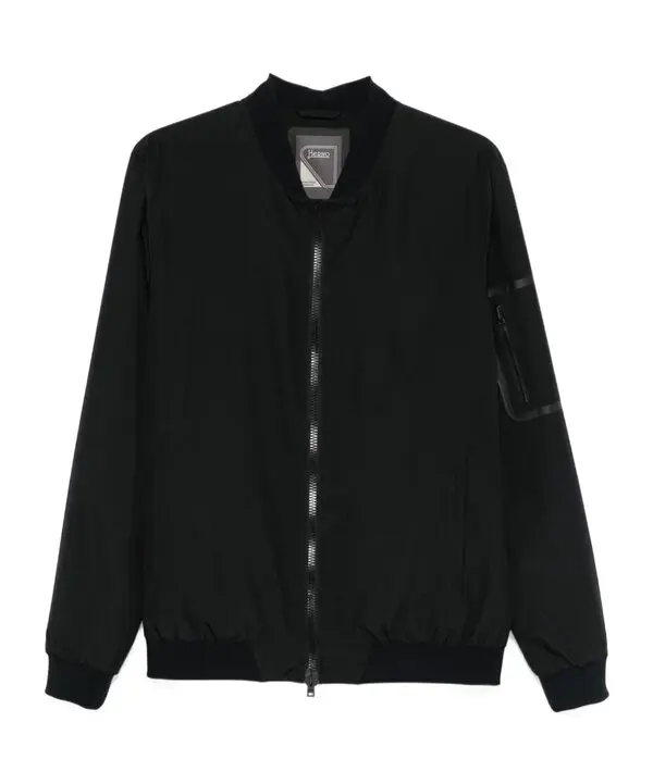 Herno Water-repellent Windbreaker Jacket - Black