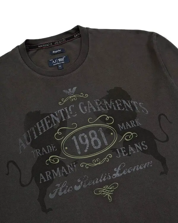 Emporio Armani Logo Long-sleeved T-shirt
