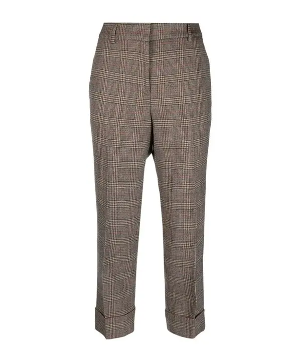 Incotex Plaid Tailored Trousers
