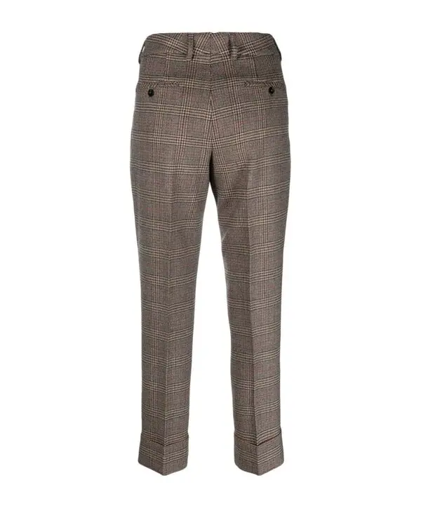 Incotex Plaid Tailored Trousers
