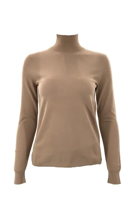 Max Mara High Neck Long Sleeve Sweater - No