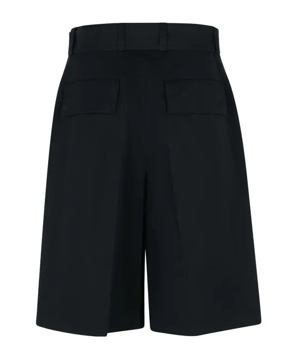 JIL SANDER Belted Knee-length Bermuda Shorts