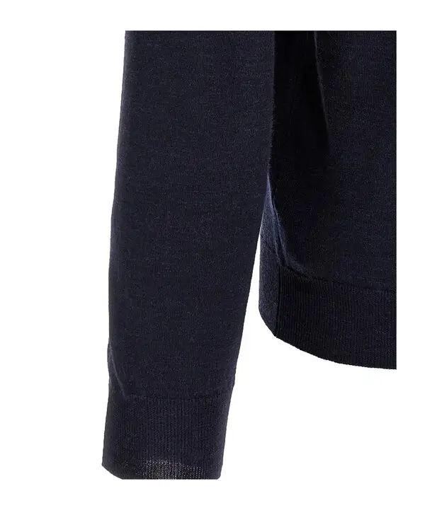 ZANONE Crewneck Long-sleeved Jumper - Blue