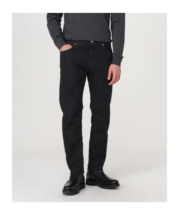 Etro Slim-cut Jeans With Logo Patch