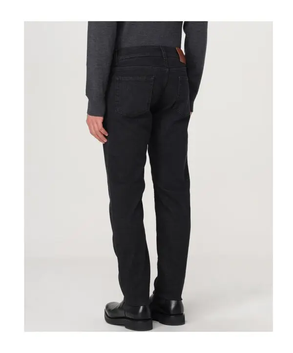 Etro Slim-cut Jeans With Logo Patch