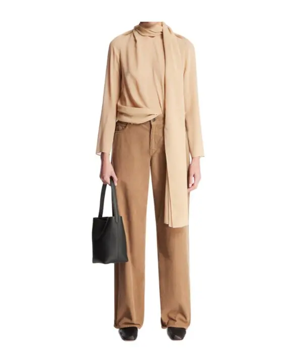 THE ROW Long-sleeved Cover-up - Nude