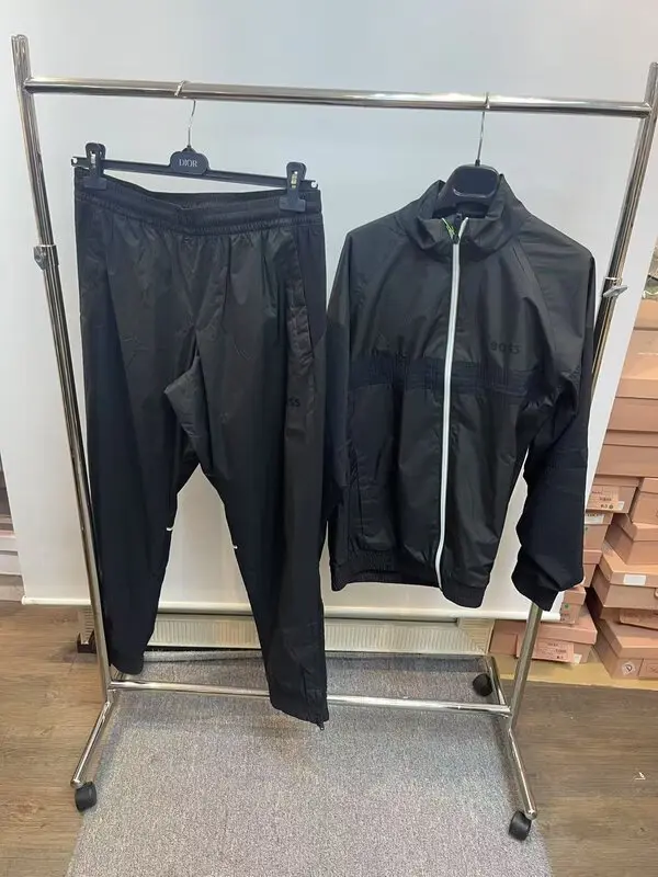 Hugo Boss Panelled Zip-fastening Trousers