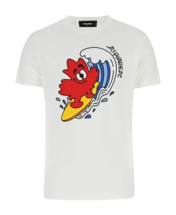 Dsquared2 Graphic-printed Crewneck T-shirt