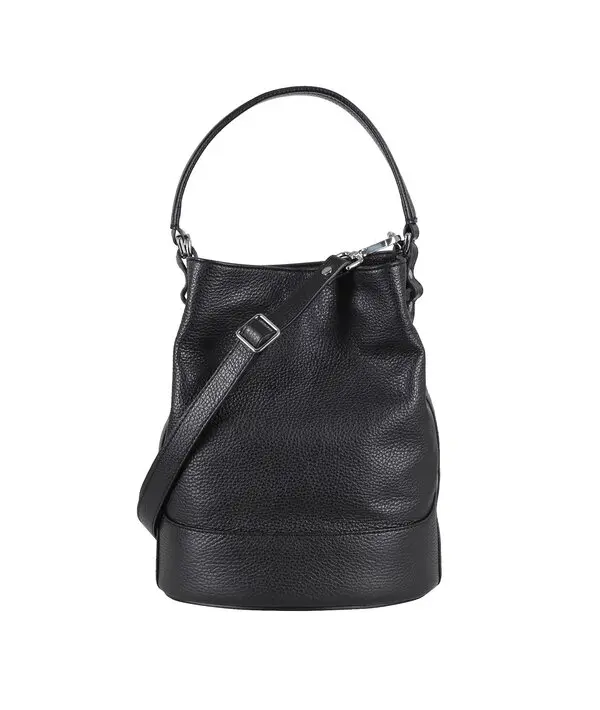 ZANELLATO Monda Twist-lock Small Bucket Bag - Black
