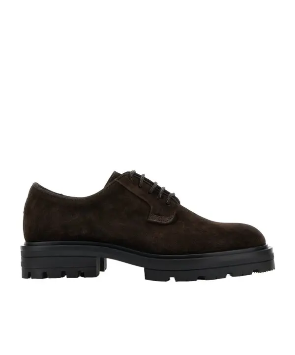 Hogan H673 Derby Lace-up Shoes - Brown