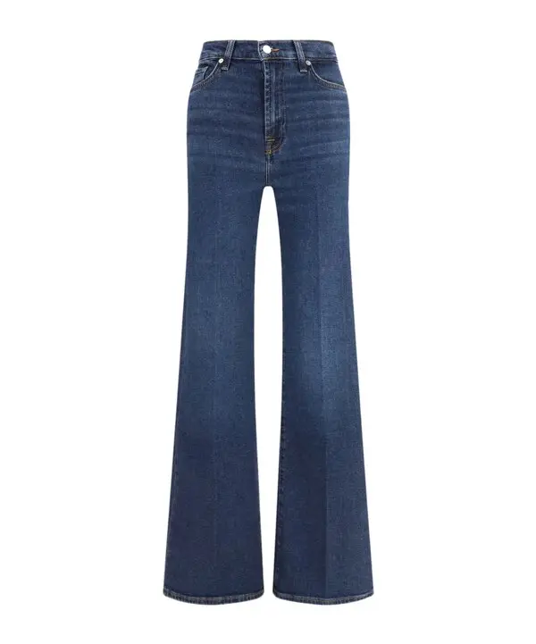 7 For All Mankind Modern Dojo Flare Jeans - Blue