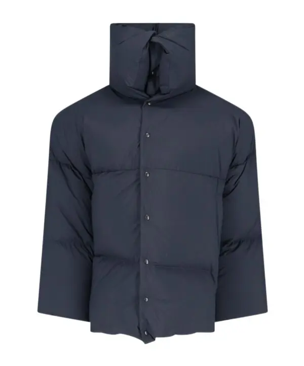 Alaïa Padded Down Jacket With High Neck