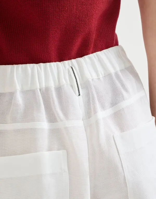 Brunello Cucinelli Pleated Wide-leg Trousers