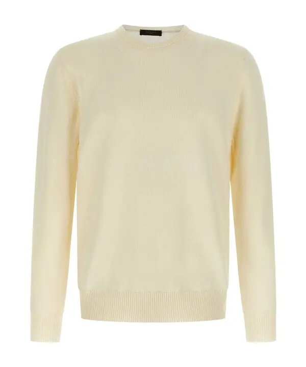 ZANONE Crewneck Knitted Jumper - Nude