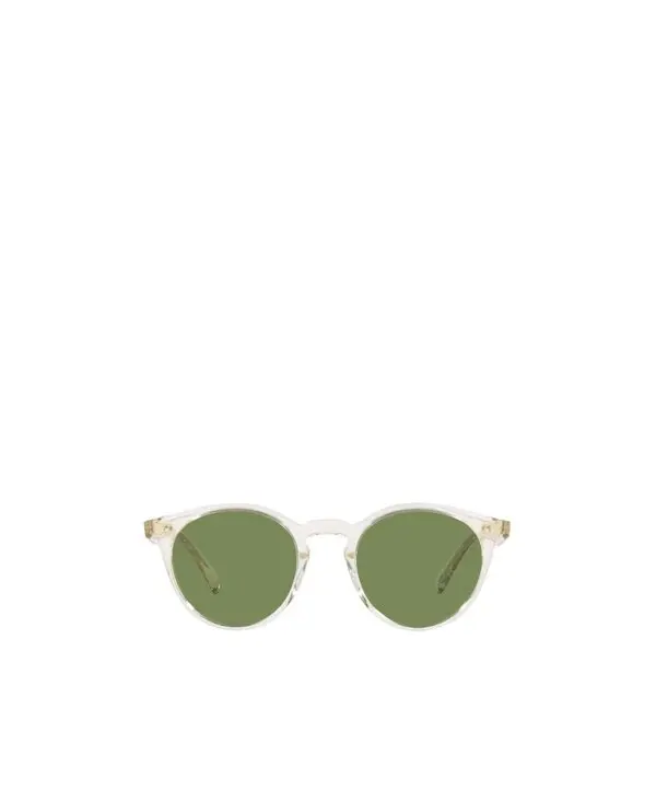 Oliver Spencer Romare Round-frame Sunglasses - Green