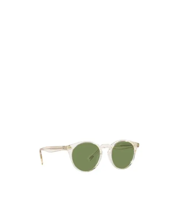 Oliver Spencer Romare Round-frame Sunglasses - Green