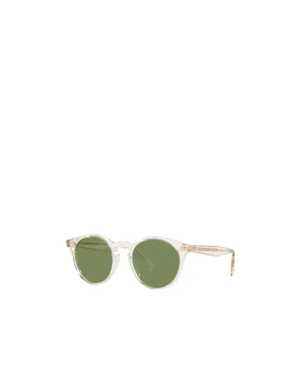 Oliver Spencer Romare Round-frame Sunglasses - Green