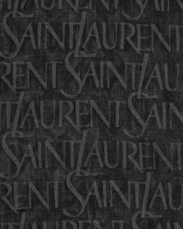 Saint Laurent Large Square Scarf