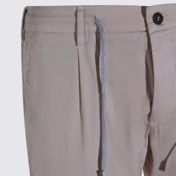 Eleventy Drawstring Tapered Pants - Gray