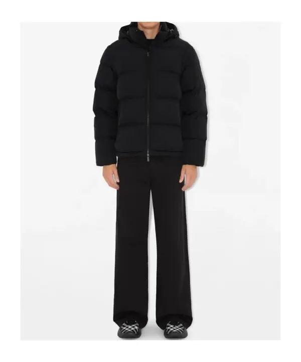 Burberry Detachable Sleeve Hooded Puffer Jacket