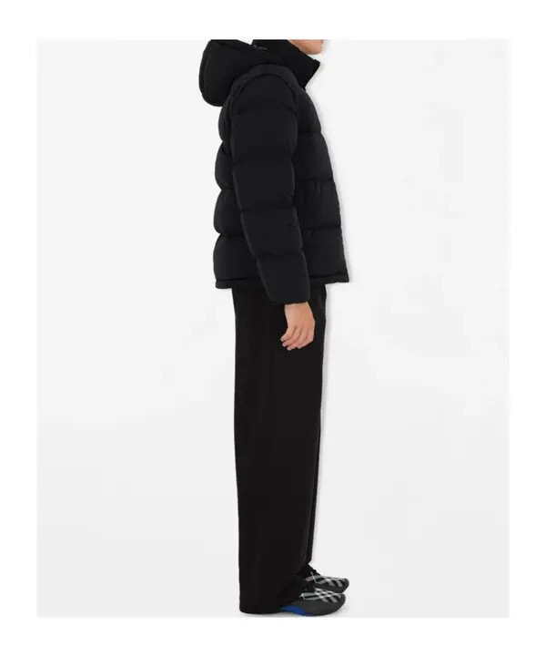 Burberry Detachable Sleeve Hooded Puffer Jacket