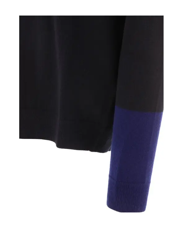 Comme Des Garçons Long Sleeve V-neck Pullover