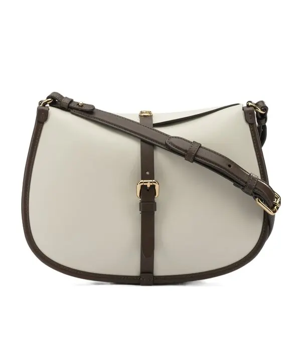Etro Pony Buckled Crossbody Bag - White
