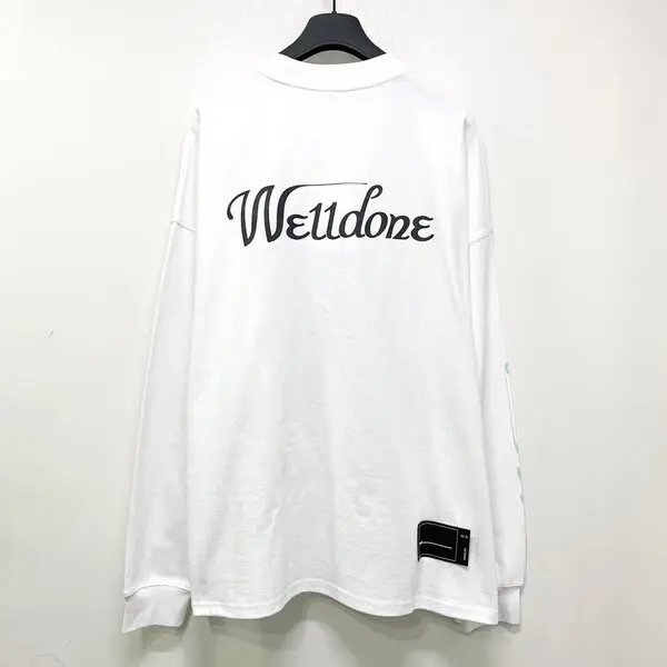 We11Done Graphic-print Long-sleeve T-shirt