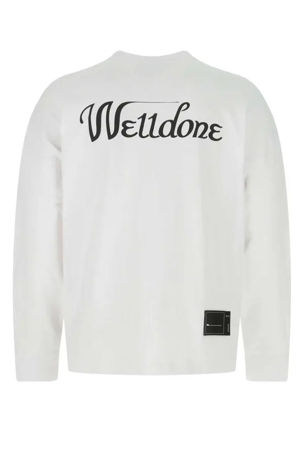 We11Done Graphic Print Long Sleeve T-shirt