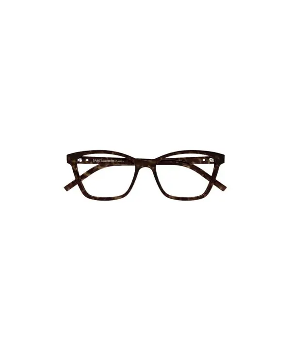 Saint Laurent Square Frame Eyeglasses - Black