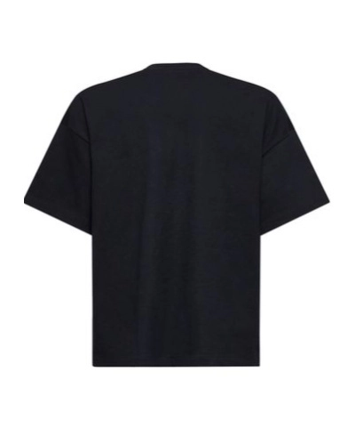 JIL SANDER Logo Printed Crewneck T-shirt - Black