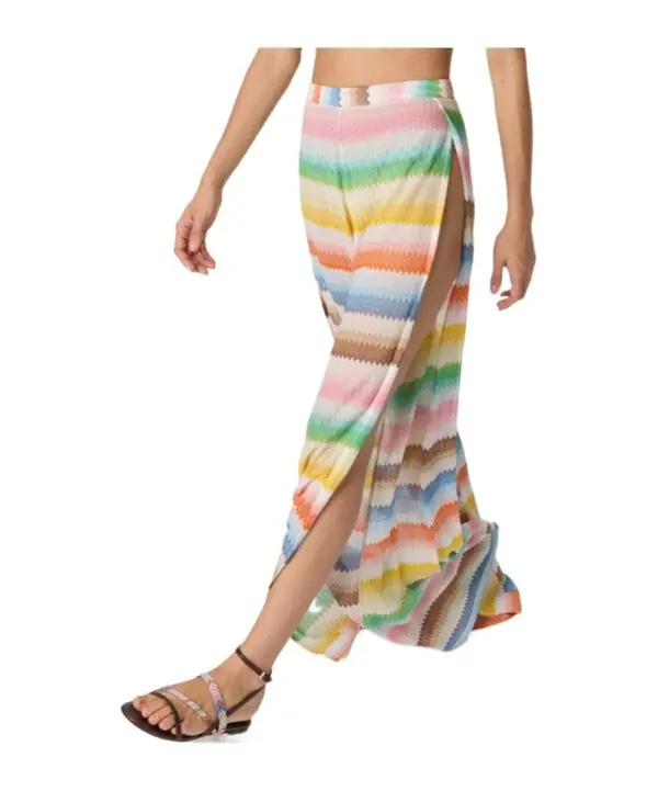 Missoni Dégradé Zigzag Pattern Beach Cover-up Pants - Multicoloured