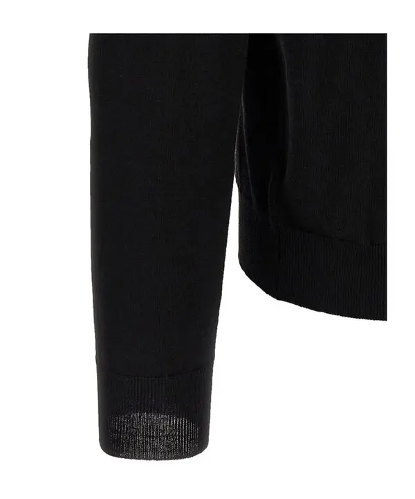 ZANONE Crewneck Knitted Jumper - Black
