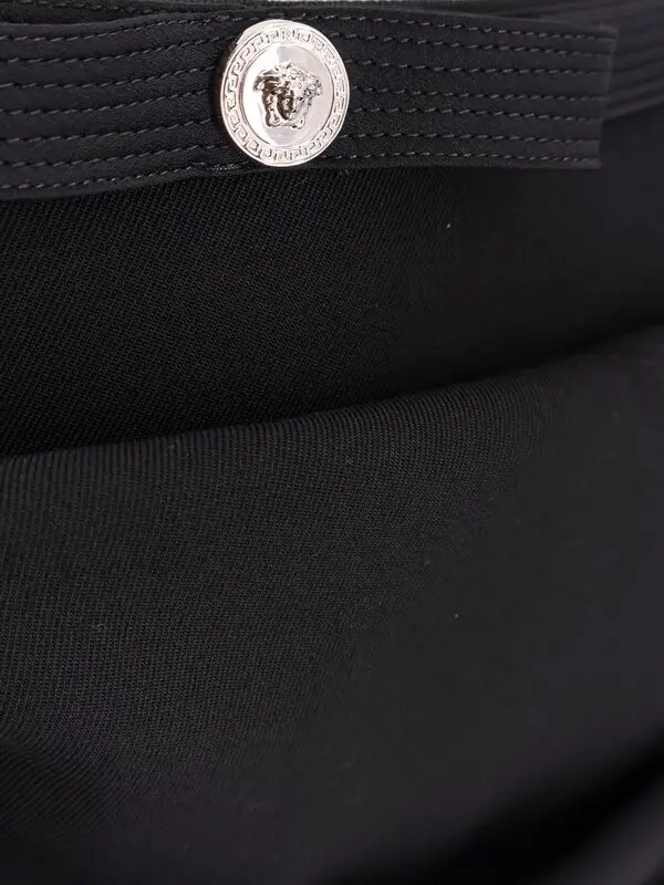 Versace Bow-detailed Draped Skirt