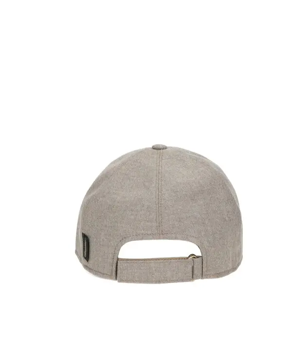 Borsalino Hiker Baseball Cap - Light Gray