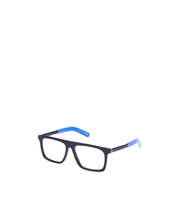 Moncler Logo Rectangle Frame Eyeglasses - Black