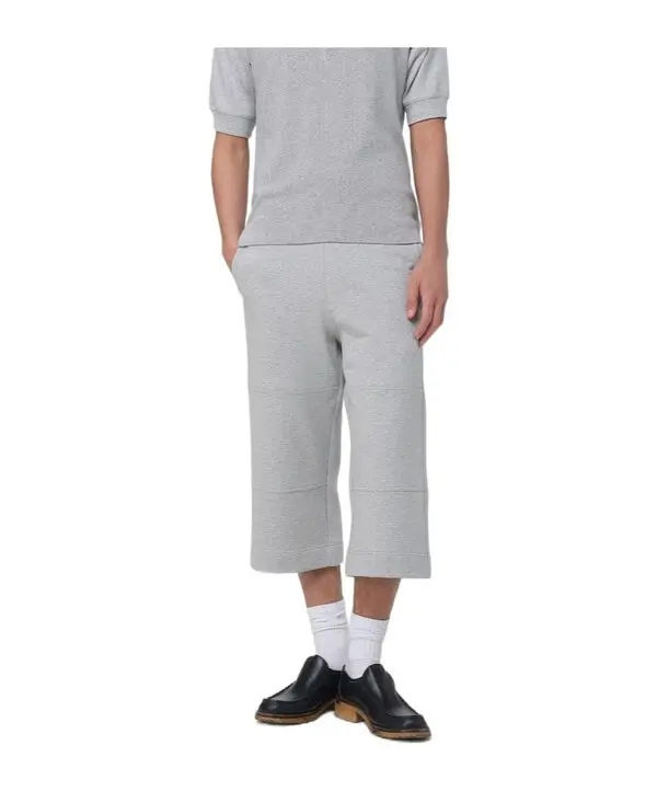 Dries Van Noten Cotton Elastic Waist Shorts