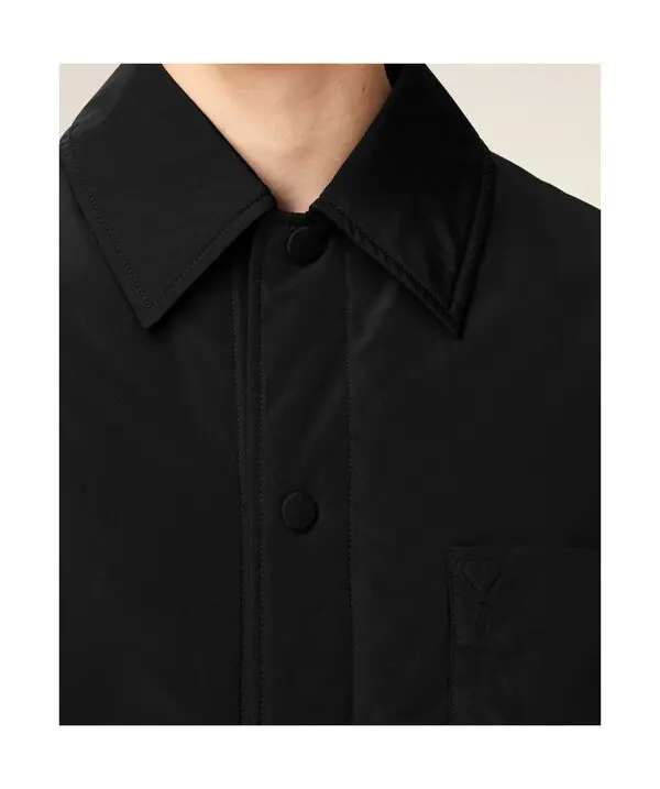 AMI Paris Padded Snap-front Jacket