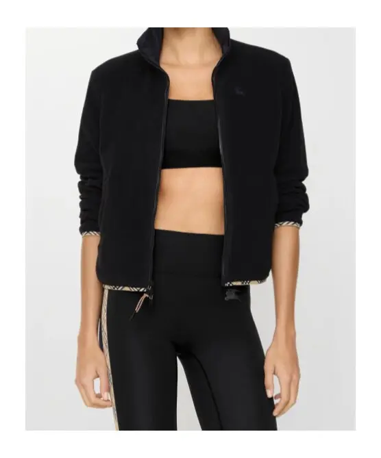 Burberry Reversible Stretch Jacket With Equestrian Knight Design