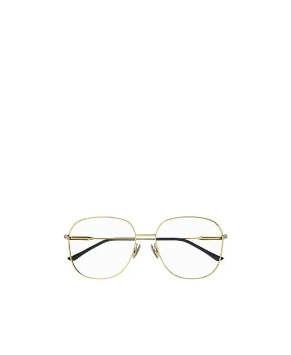 Gucci Aviator Frame Eyeglasses - Yellow