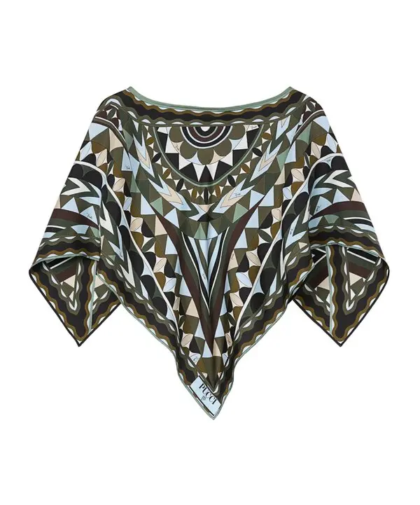 Emilio Pucci Geometric Print Scarf - Multicolor