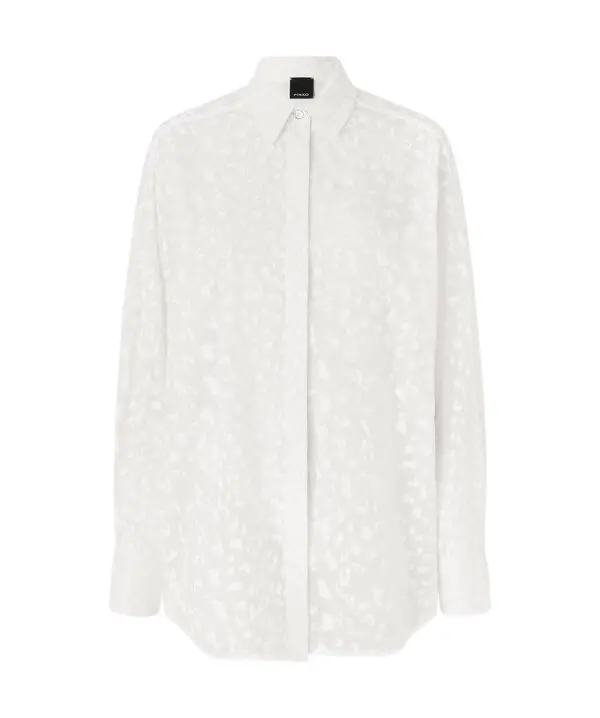 Pinko Abstract Print Shirt - White