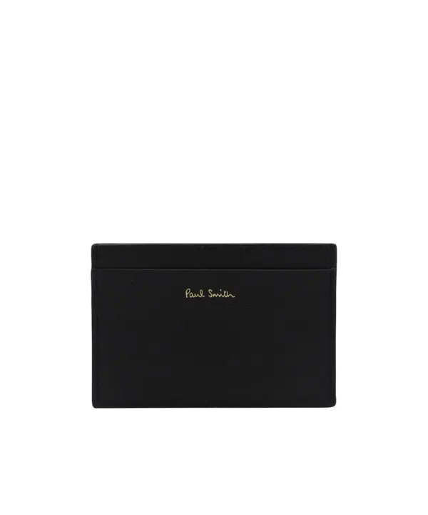 Paul Smith Stripe Detailed Wallet - Black