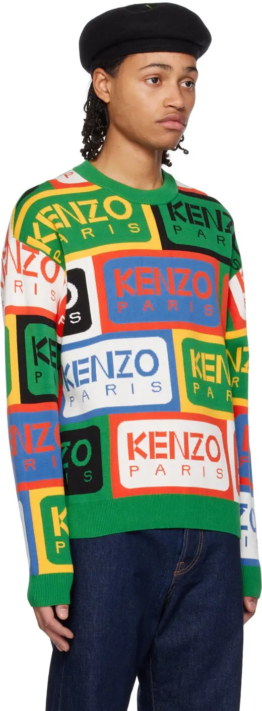 Kenzo Multi-logo Knit Jumper