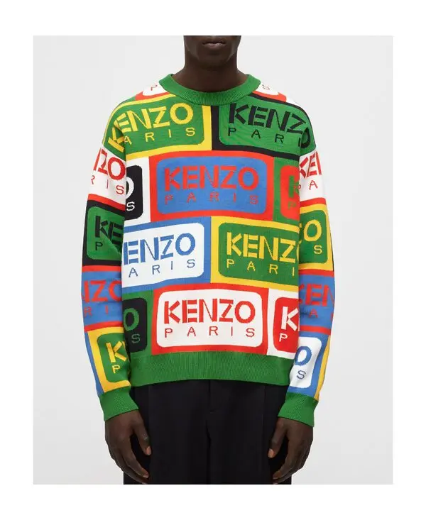 Kenzo Multi-logo Knit Jumper