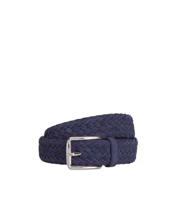 TOD'S Braided Buckle Belt - Black