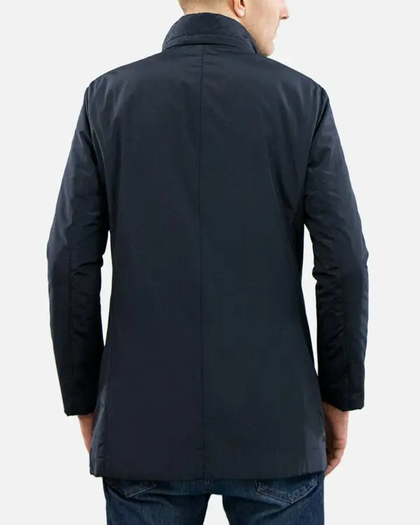 Emporio Armani Cotton Suit With Suede Lining