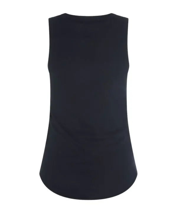 THOM KROM Sleeveless Longline Top - Black