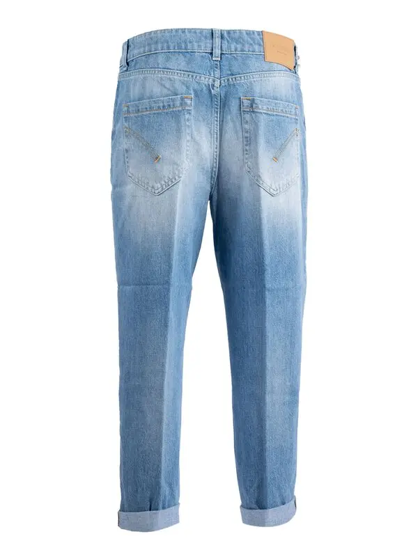 DONDUP Button-fly Relaxed Fit Jeans - Blue