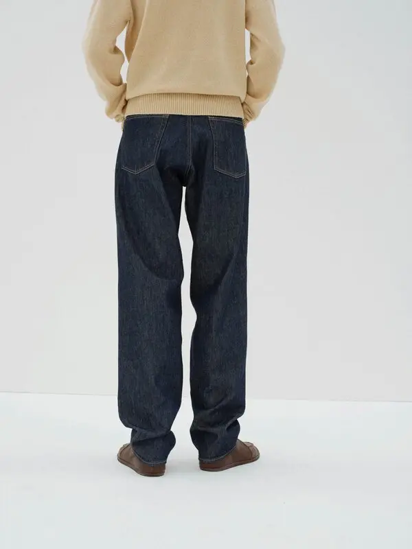 Auralee Hard Twist Wide-leg Jeans